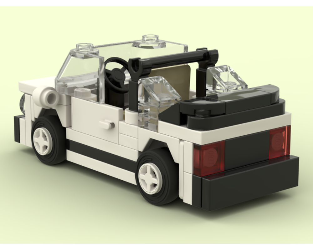 LEGO MOC Volkswagen golf mk1 cabrio by MecGarage99 | Rebrickable ...