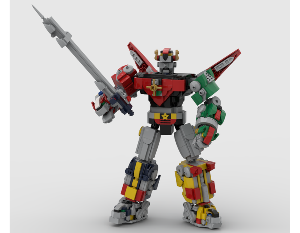 LEGO MOC Voltron (Non- Transforming) by DrippyBricks | Rebrickable ...