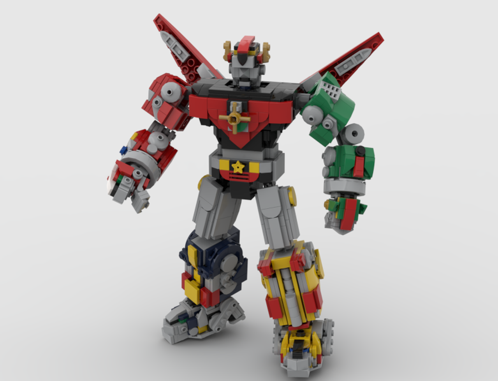 LEGO MOC Voltron (Non- Transforming) by Sey_Builds | Rebrickable ...