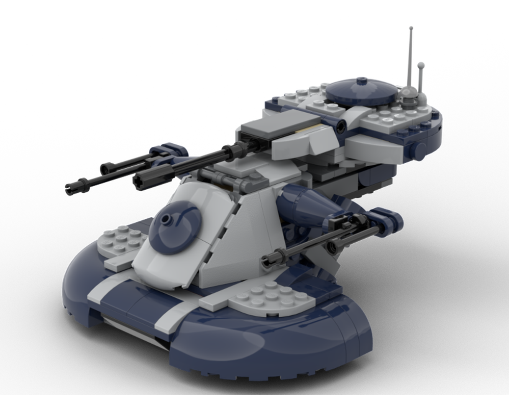 LEGO MOC 75283 redesigned "Armored Assault Tank (AAT)" (Alternative MOC ...