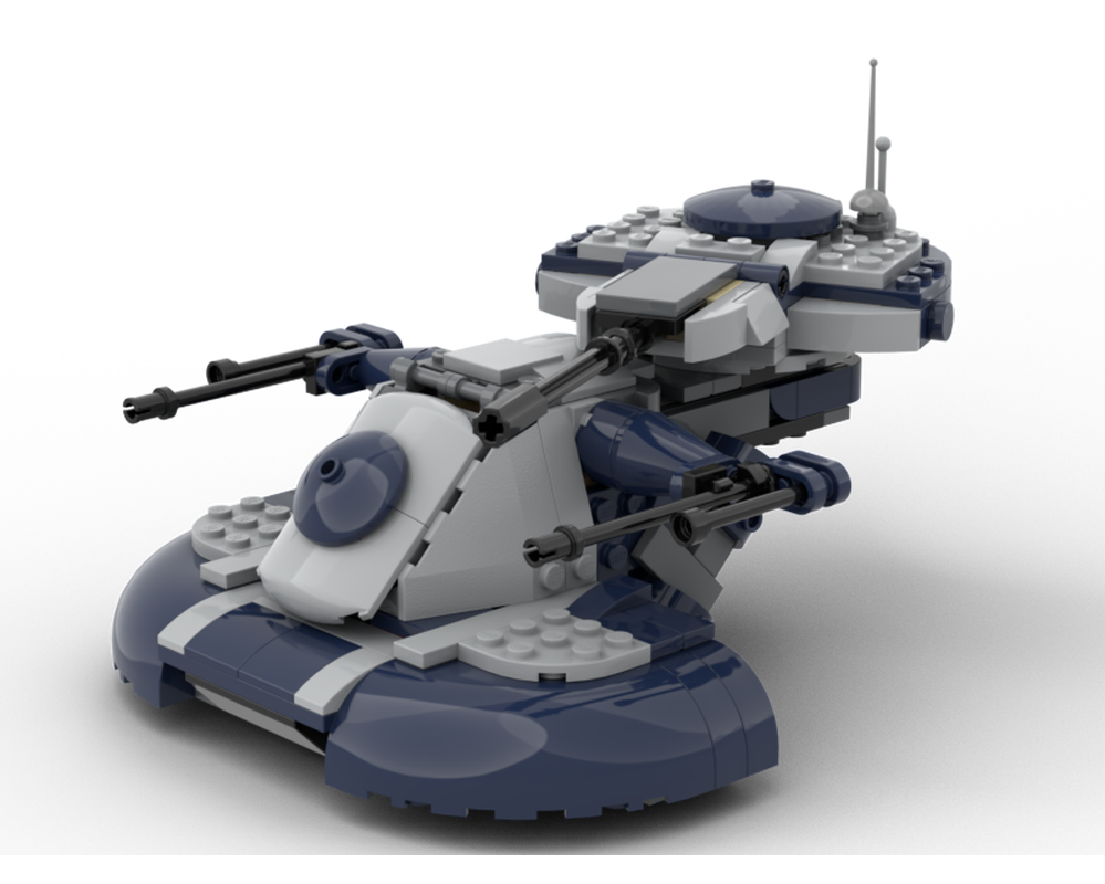 LEGO MOC 75283 redesigned "Armored Assault Tank (AAT)" (Alternative MOC ...
