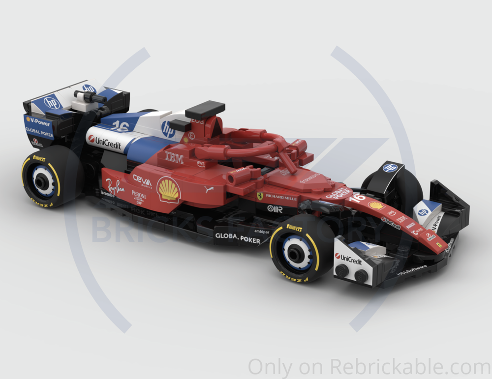 LEGO MOC F1 SF-25 Miami by Pit Lane Bricks Factory | Rebrickable ...