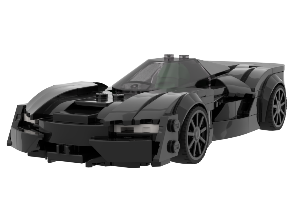 LEGO MOC Dodge SRT Tomahawk VGT (Black) by OrchardBuilds | Rebrickable ...