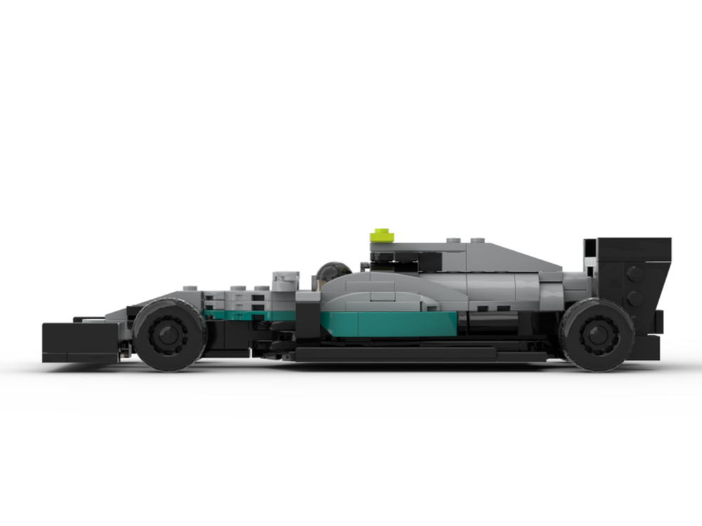 LEGO MOC 2016 Mercedes-AMG Petronas W07 Hybrid by KineticKit ...
