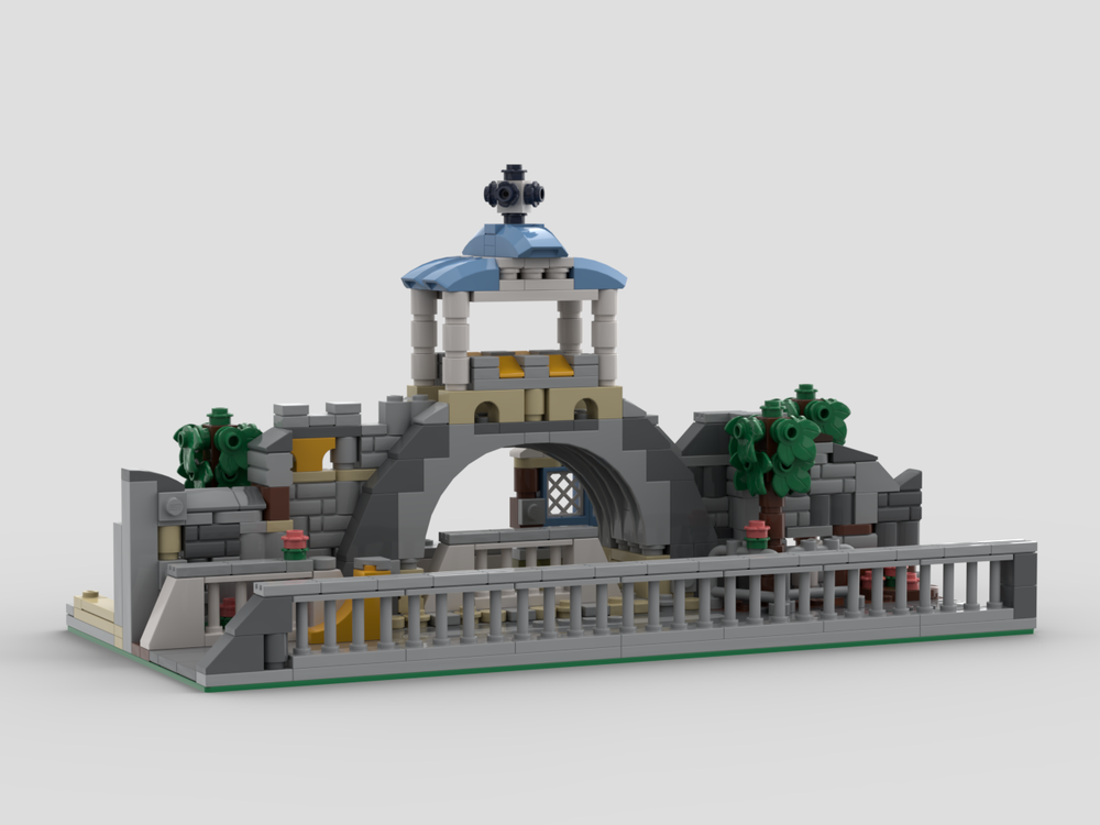 LEGO MOC Modular Ancient Ruins 2 by BrickAndBuildsI | Rebrickable ...