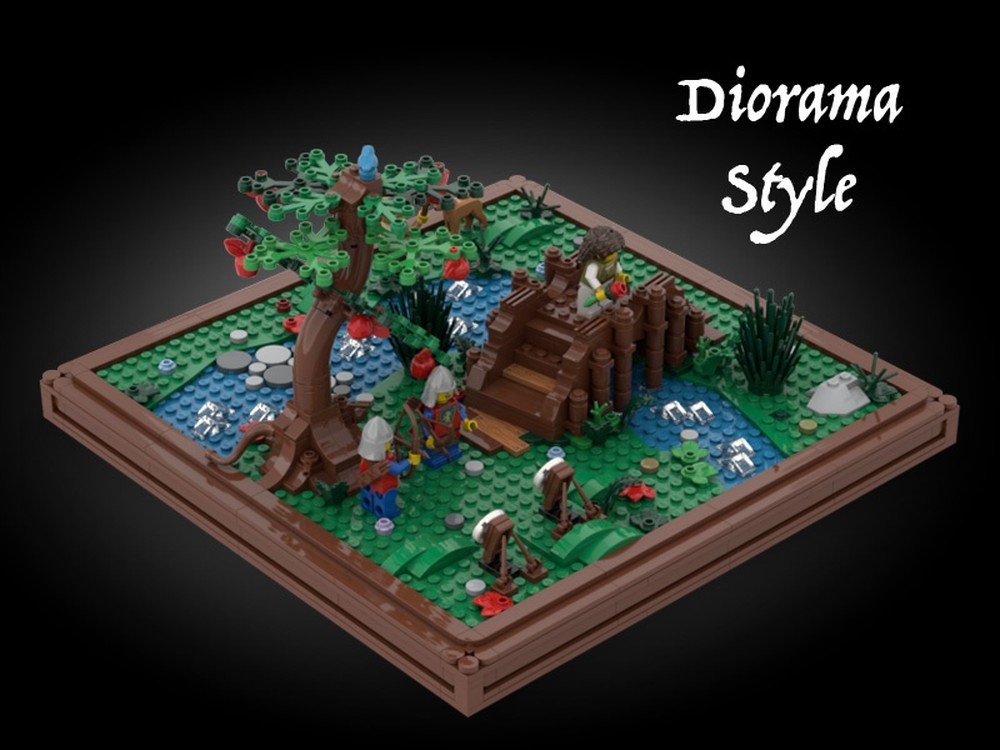 LEGO MOC Archery Practice by Mikey_Brickalloti | Rebrickable - Build ...