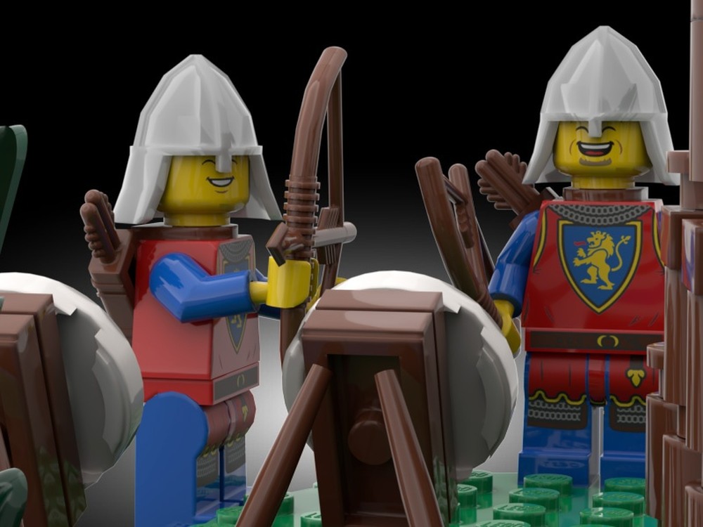 LEGO MOC Archery Practice by Mikey_Brickalloti | Rebrickable - Build ...