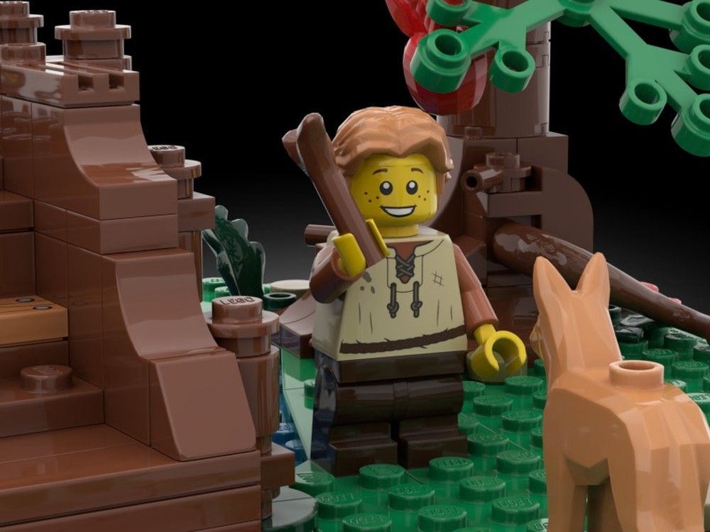 LEGO MOC Archery Practice by Mikey_Brickalloti | Rebrickable - Build ...