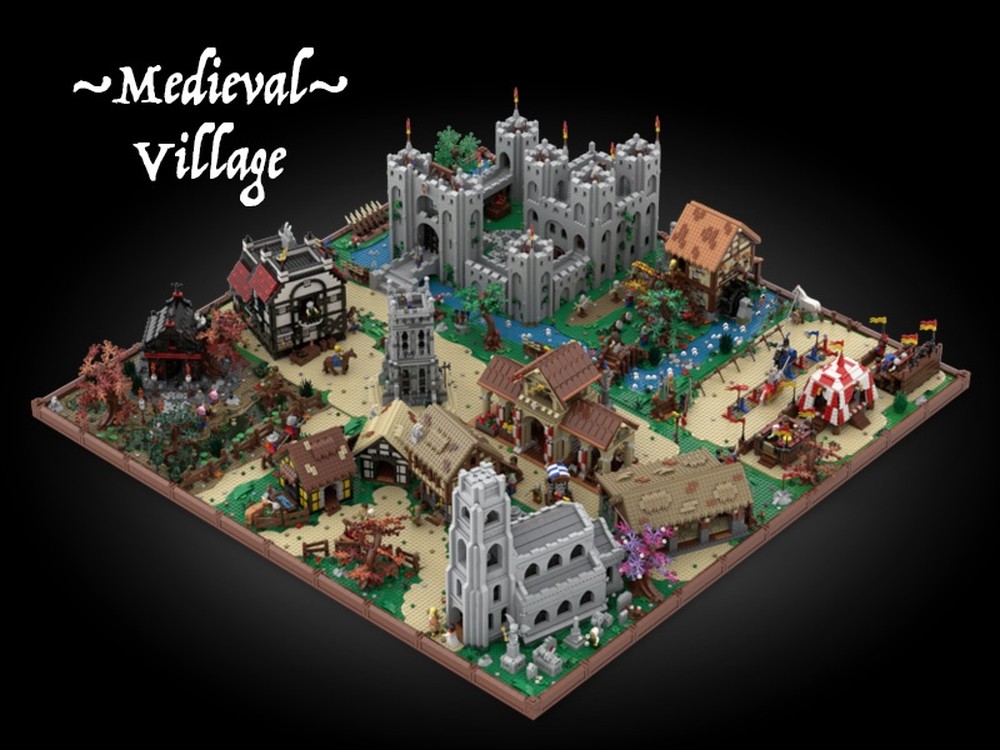 LEGO MOC Archery Practice by Mikey_Brickalloti | Rebrickable - Build ...