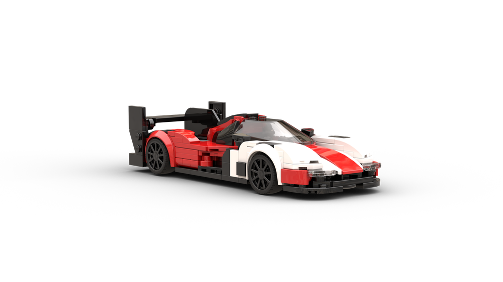 LEGO MOC PORSCHE 963 by Mocs_by_Geoff | Rebrickable - Build with LEGO