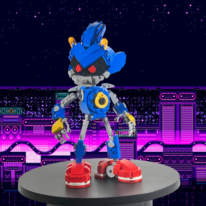 LEGO MOC-220049 Metal Sonic by Arty_Builds | Rebrickable - Build with LEGO