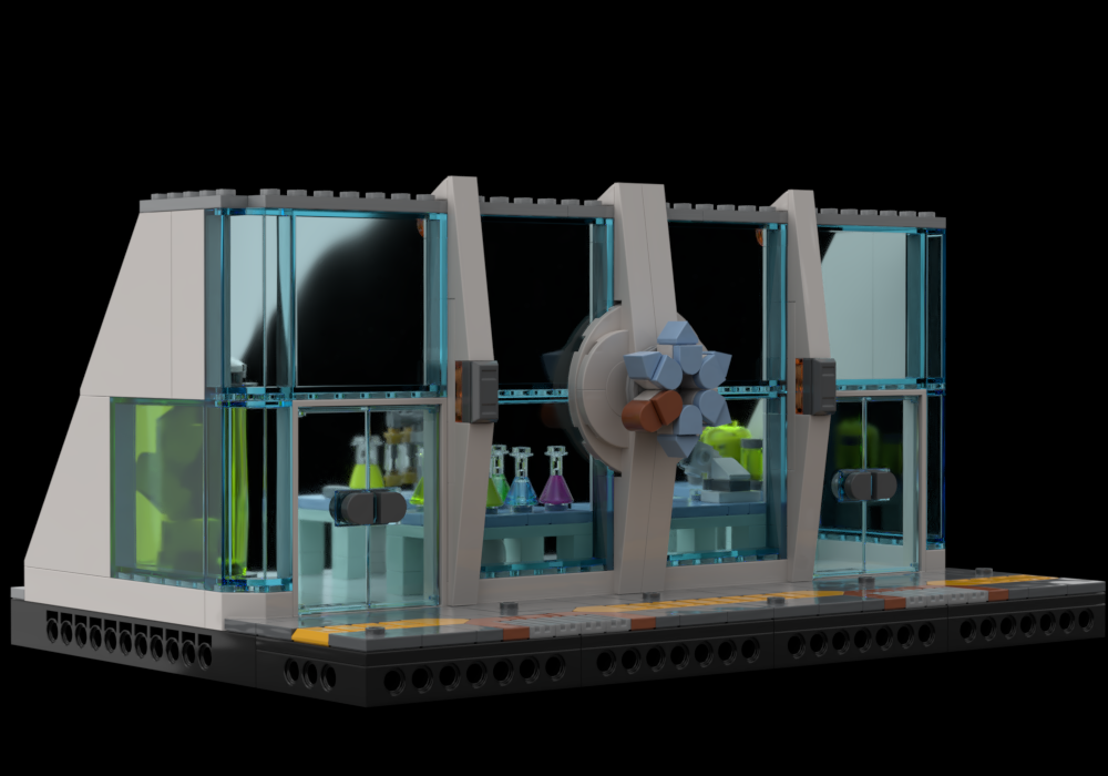 LEGO MOC Chimaera Biosciences Laboratory by OrchardBuilds | Rebrickable ...