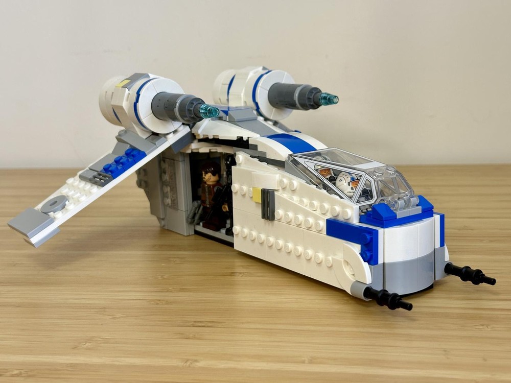 LEGO MOC Rebel LAAT/i Gunship - Alternate Build Of 75399 Rebel U Wing ...