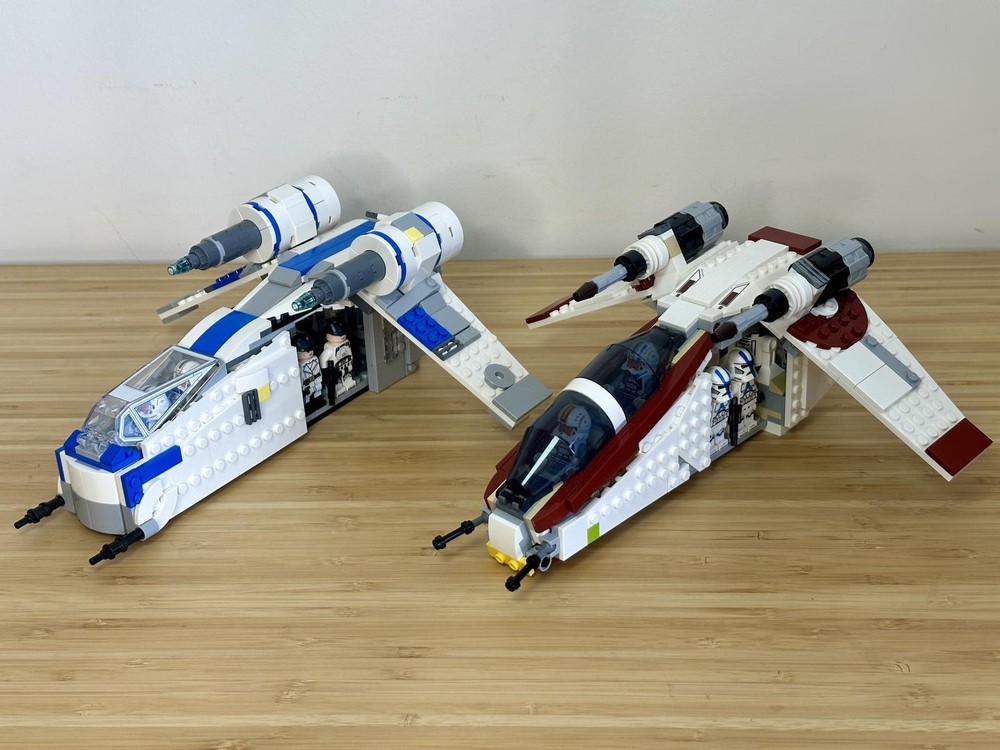 LEGO MOC Rebel LAAT/i Gunship - Alternate Build Of 75399 Rebel U Wing ...