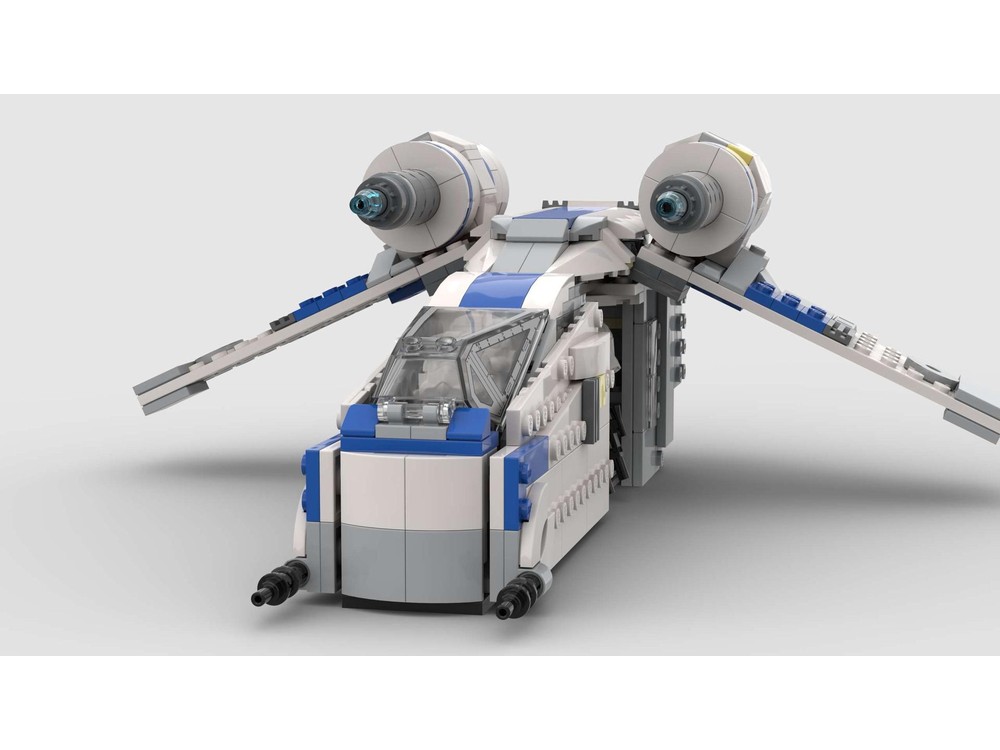 Lego Moc Rebel Laati Gunship Alternate Build Of 75399 Rebel U Wing