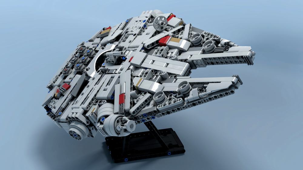 LEGO MOC-220058 Millennium-Falcon by nopingrid | Rebrickable - Build ...