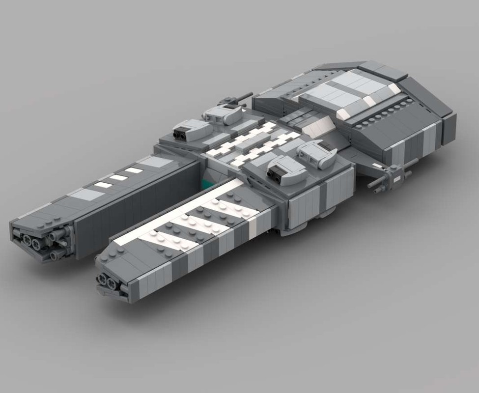 LEGO MOC CSCN Gladius Class Frigate by BigSkwigg | Rebrickable - Build ...