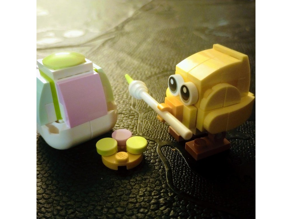 LEGO MOC Tiny Chick by Jeruvian | Rebrickable - Build with LEGO