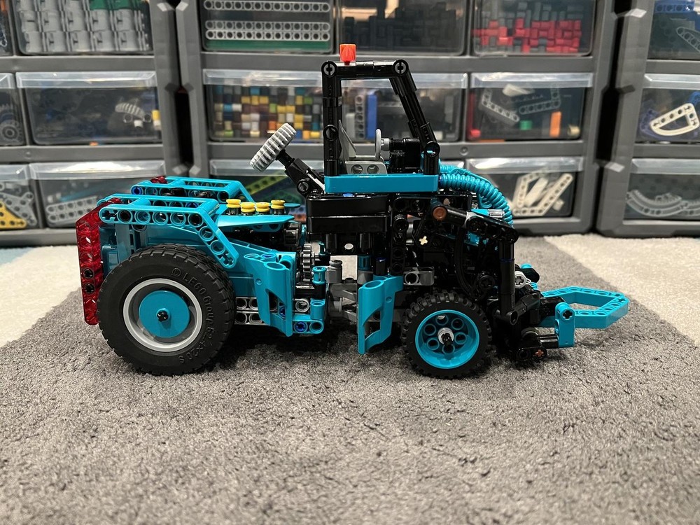 LEGO MOC Wheel Loader with Grabber by TechnicRCRacer | Rebrickable ...