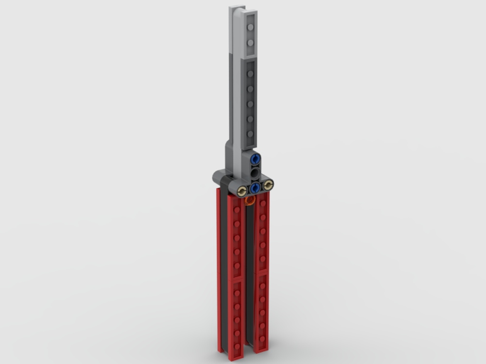 LEGO MOC butterfly knife balisong by Pingy5 | Rebrickable - Build with LEGO