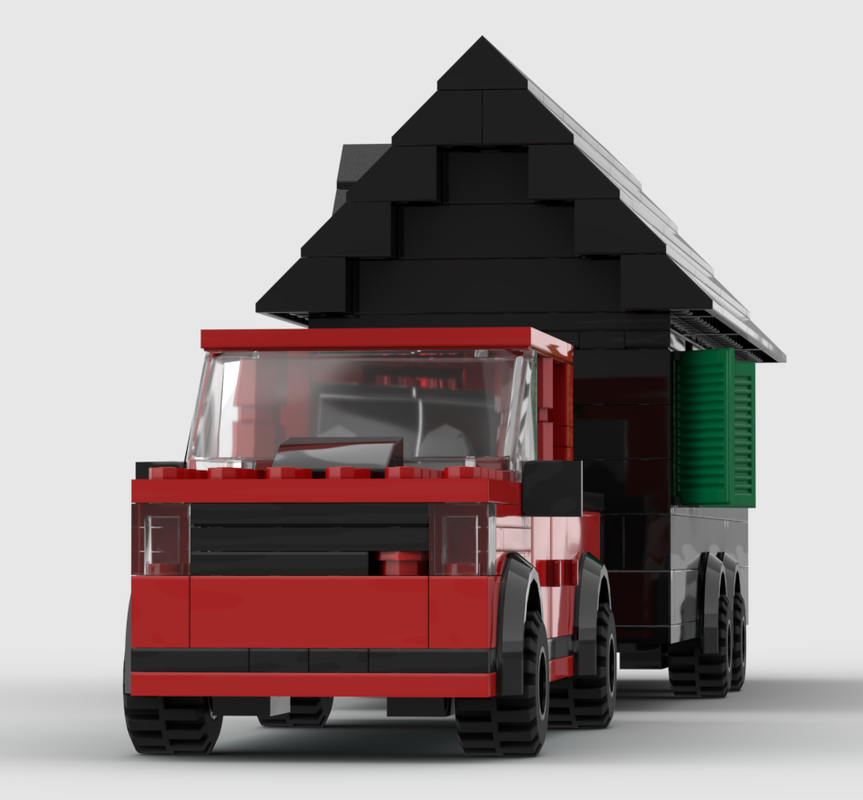 LEGO MOC Ford Raptor R Towing MOD by The Brickerman | Rebrickable ...