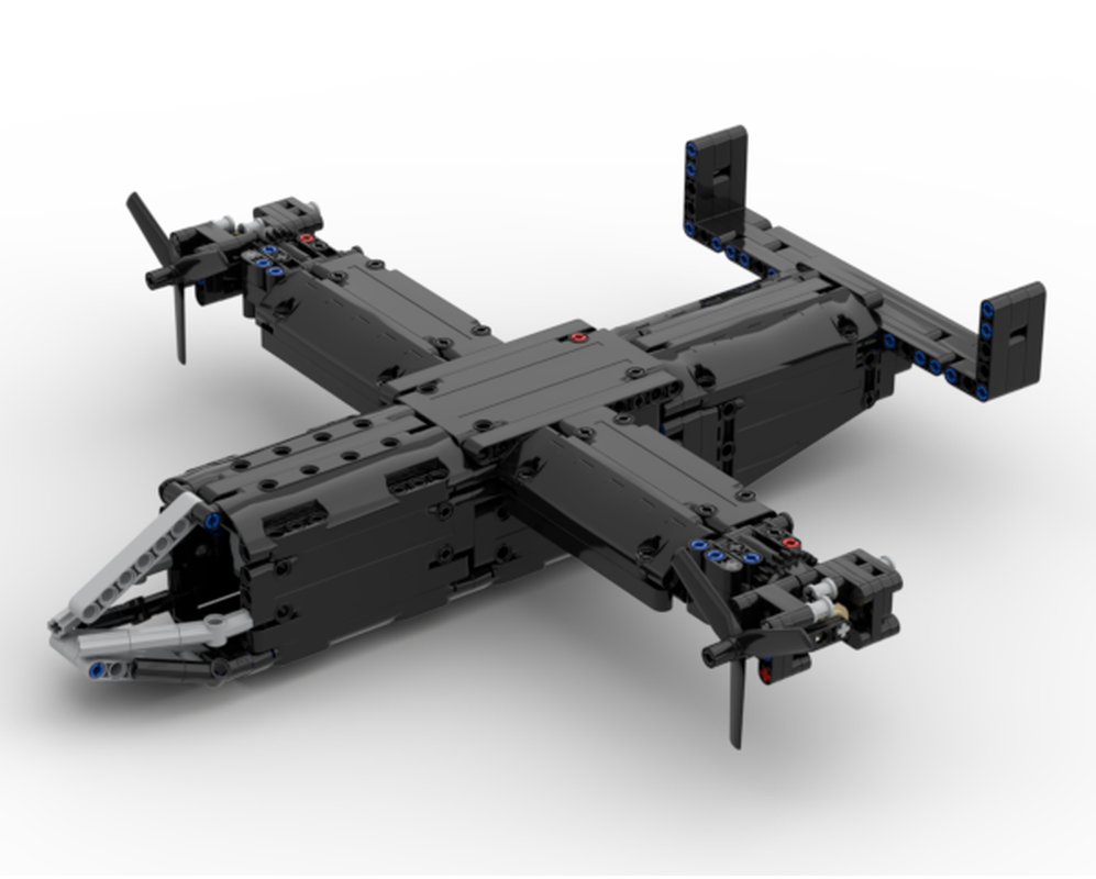 LEGO MOC Bell-Boeing V-22 Opsrey by JojoTheBuilder | Rebrickable ...