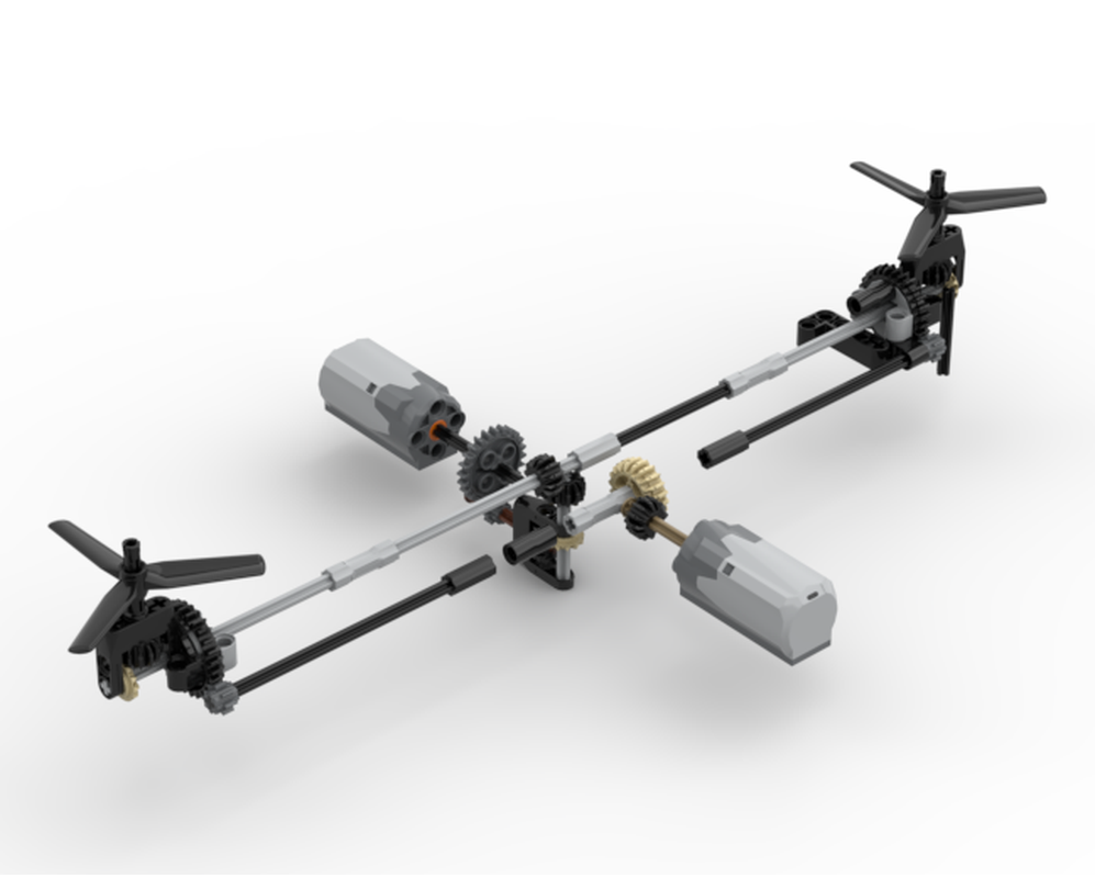 LEGO MOC Bell-Boeing V-22 Opsrey by JojoTheBuilder | Rebrickable ...