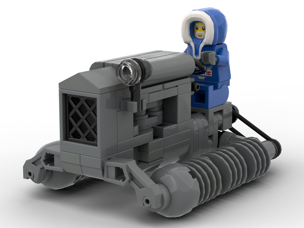 LEGO MOC Fordson Snow Tractor by Dongeraldo | Rebrickable - Build with LEGO