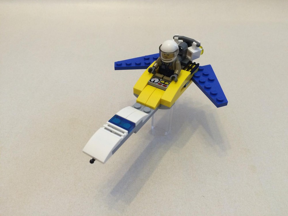 LEGO MOC 30359 Police Jet by plastic.ati | Rebrickable - Build with LEGO