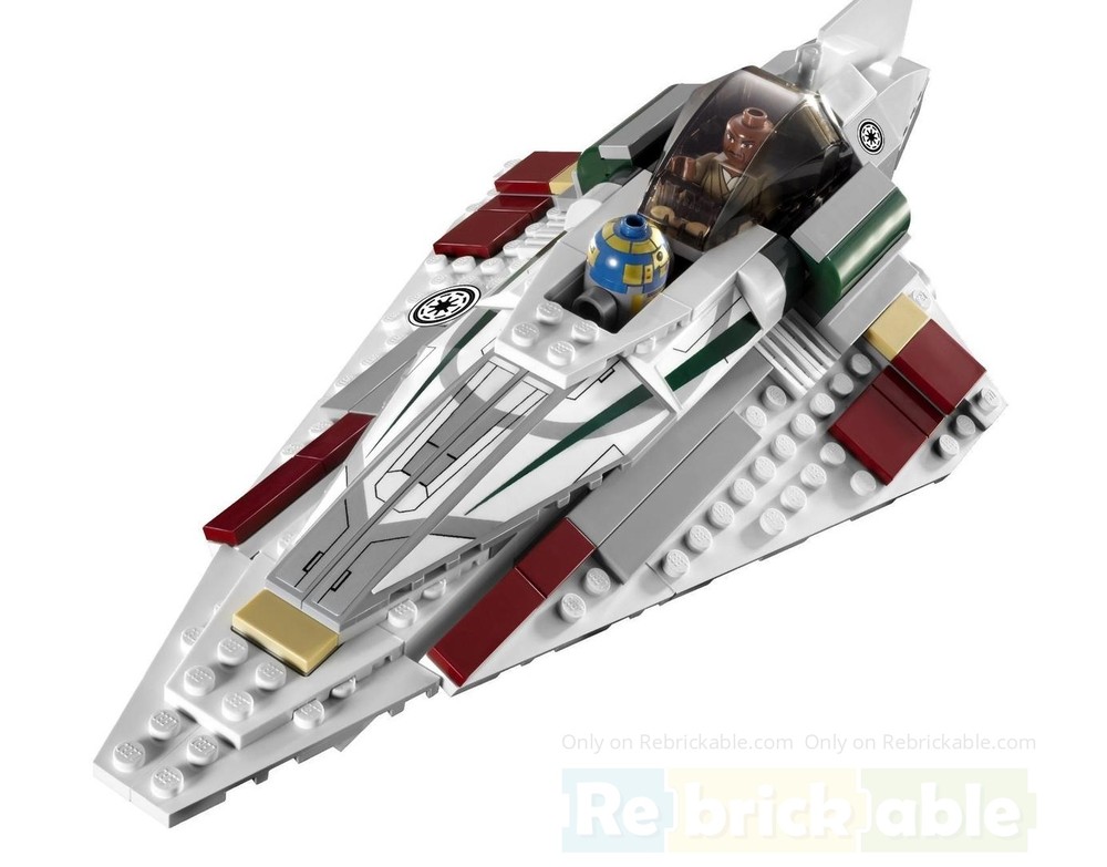 LEGO MOC-220117 Mace Windu Starfighter by Daniil.An | Rebrickable ...