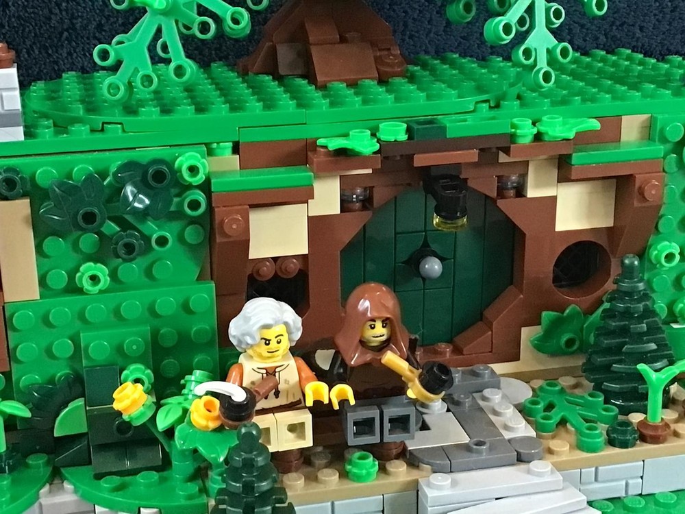 LEGO MOC 10332 The Shire by DnDBrickinBros | Rebrickable - Build with LEGO