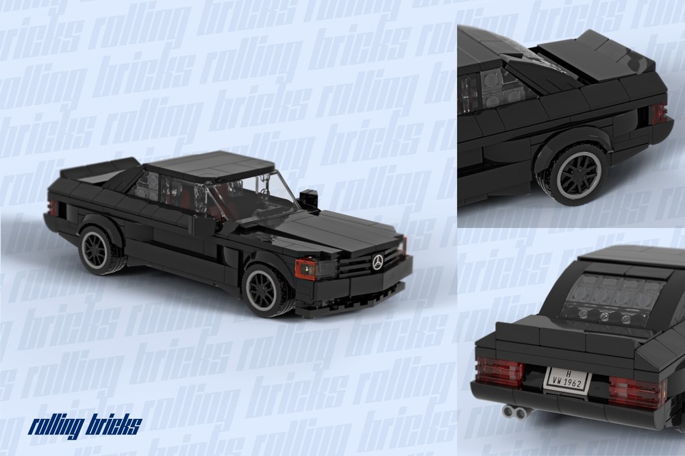 LEGO MOC-220120 Mercedes-Benz 560SEC AMG 6.0 Widebody by RollingBricks ...