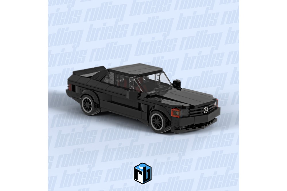 LEGO MOC Mercedes-Benz 560SEC AMG 6.0 Widebody by RollingBricks | Rebrickable - Build with LEGO