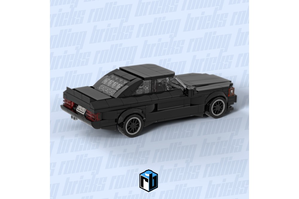 LEGO MOC Mercedes-Benz 560SEC AMG 6.0 Widebody by RollingBricks | Rebrickable - Build with LEGO