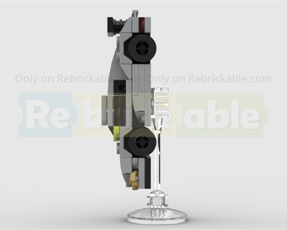 LEGO MOC 4-Wide 'Airborne' Mercedes CLR 1999 Le Mans Racing Car by Andy ...