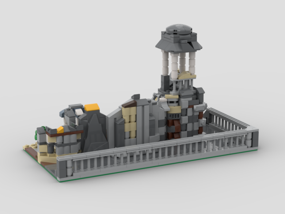 LEGO MOC-220136 Modular Ancient Ruins 3 by BrickAndBuildsI ...