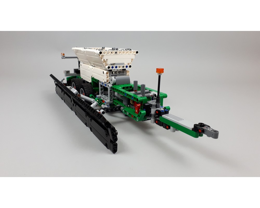 LEGO MOC 42078 alternate - Mack Granite Snow Plow by M_longer | Rebrickable - Build with LEGO