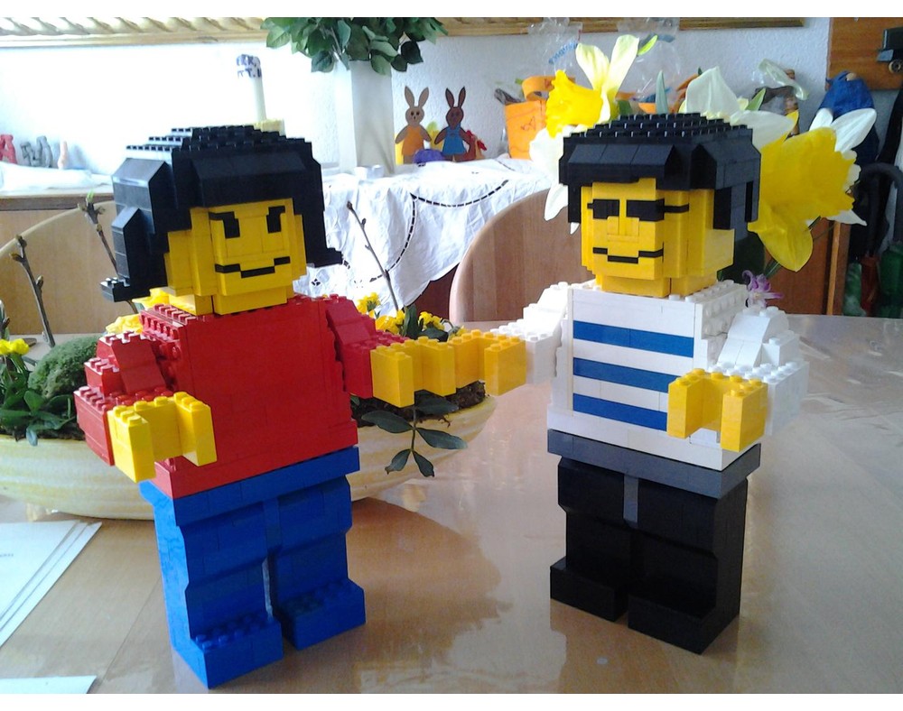 LEGO MOC Maxifig 6 to 1 scale by fgee | Rebrickable - Build with LEGO