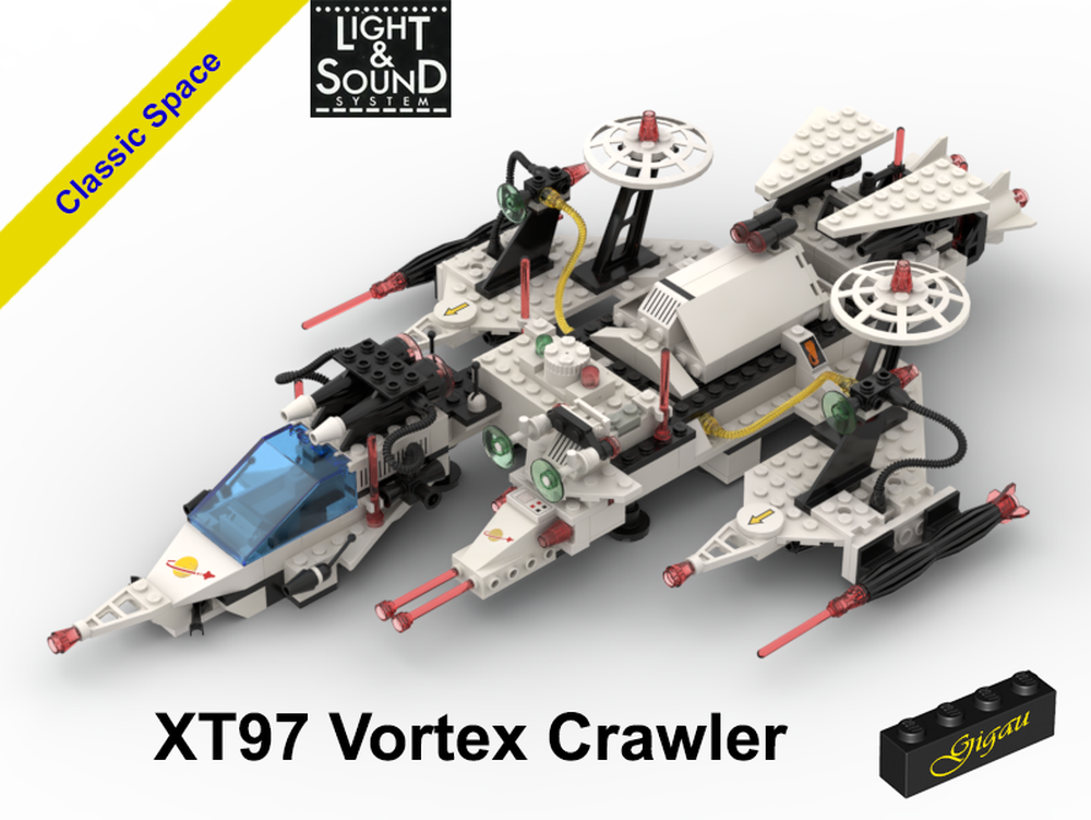 LEGO MOC XT97 Vortex Crawler by gigau | Rebrickable - Build with LEGO