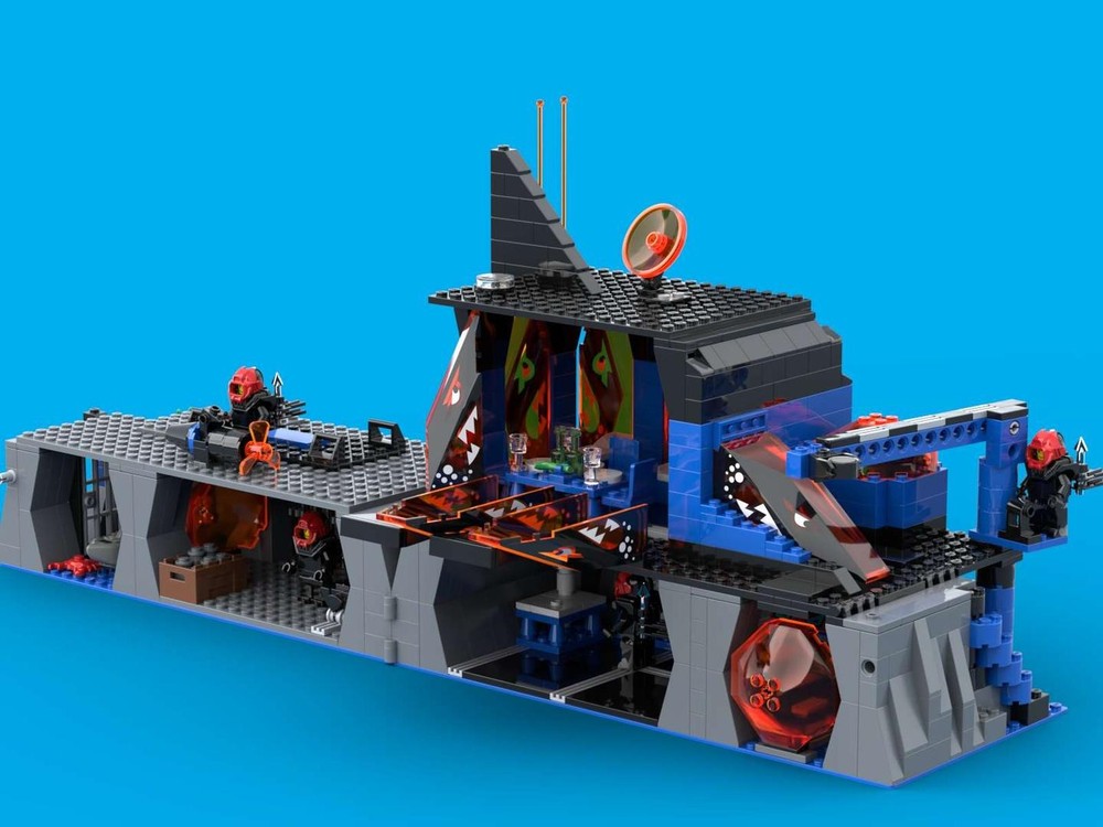 LEGO MOC Aquashark's Big Crystal Cave by Christoph Eckhardt ...