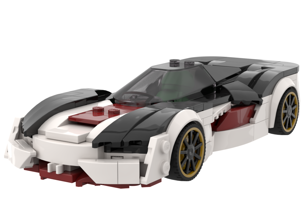 LEGO MOC Dodge SRT Tomahawk VGT (#93 Racing Livery) by OrchardBuilds ...