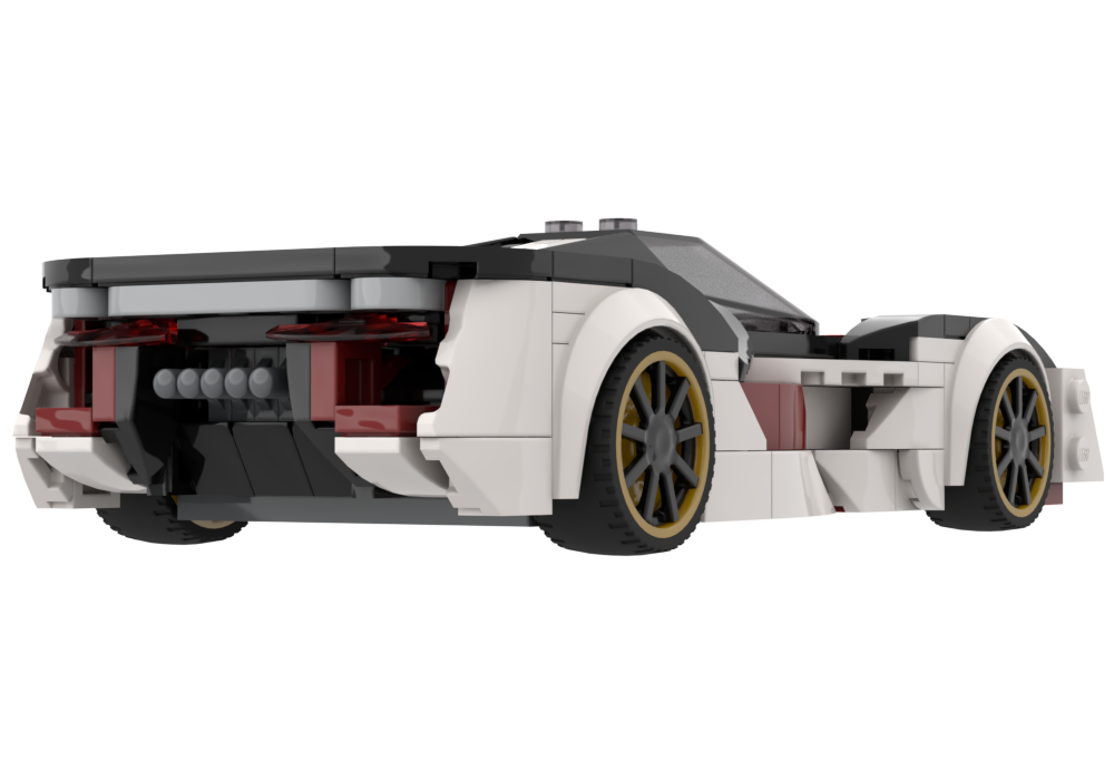 LEGO MOC-220178 Dodge SRT Tomahawk VGT (#93 Racing Livery) by ...