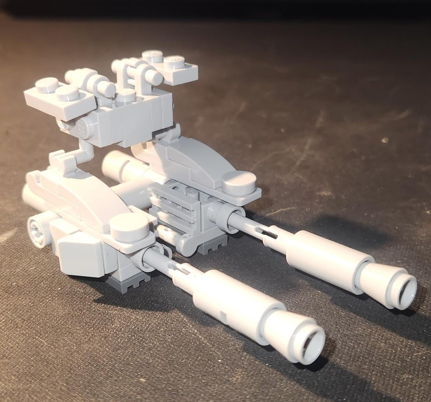 LEGO MOC-220186 Double Cannon by oldpurplethumb | Rebrickable - Build ...