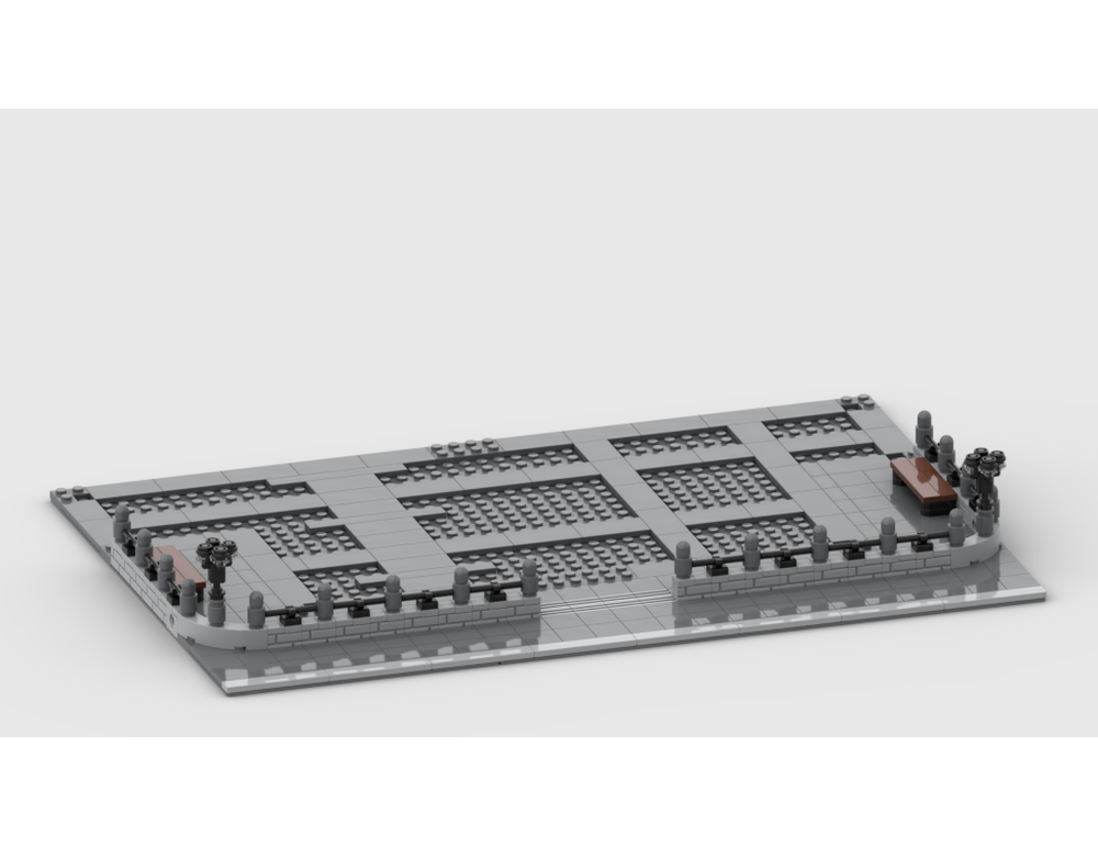 LEGO MOC Modular Display for set 21062 - Trevi Fountain by gabizon ...