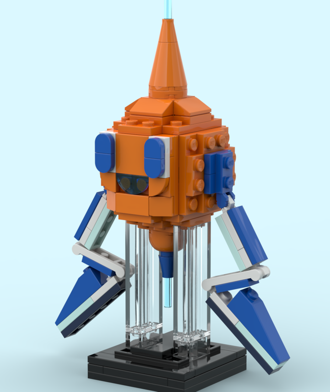 LEGO MOC Rotom - Standard Form by Plymbricks | Rebrickable - Build with ...