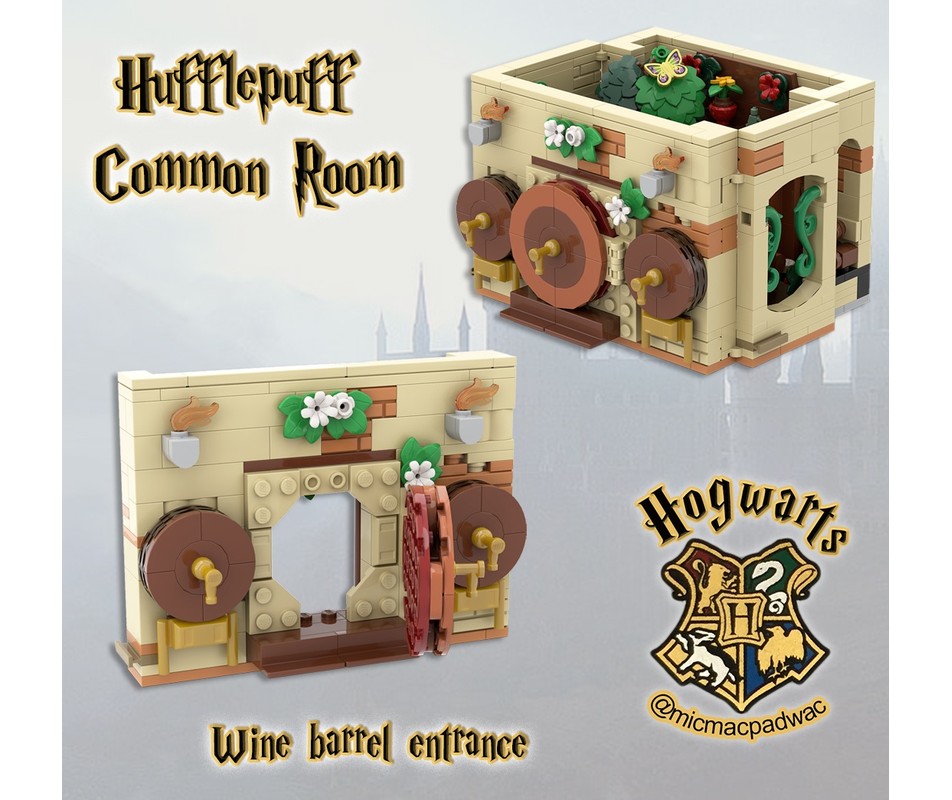 LEGO MOC-220202 House Common Room (Huffle puff) by micmacpadwac ...