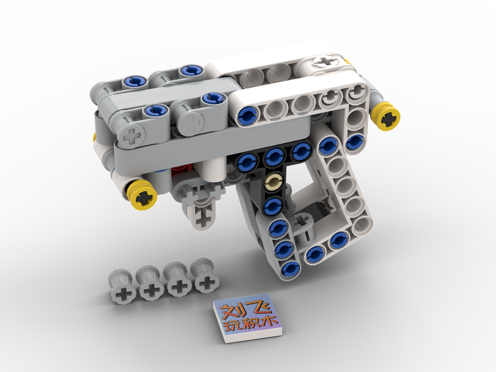 LEGO MOC lego mini pistol 05 by liufeiwanjimu | Rebrickable - Build ...