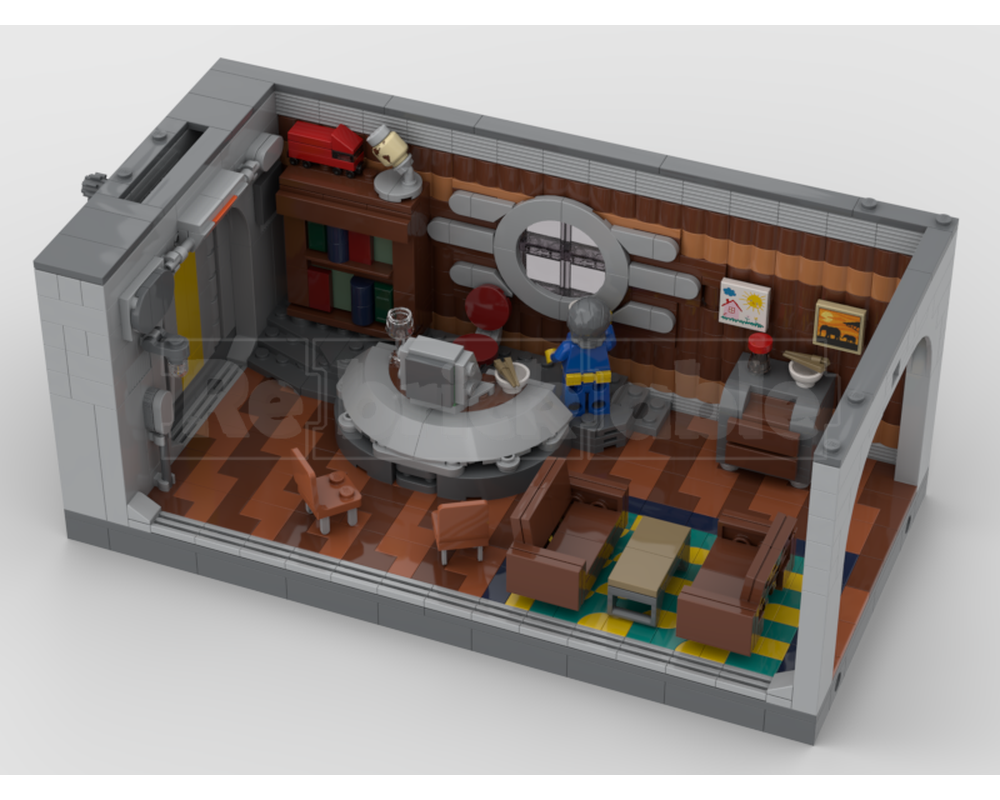 LEGO MOC Fallout 4 - Vault 81 Overseer’s Office by AKIRA5000gold ...