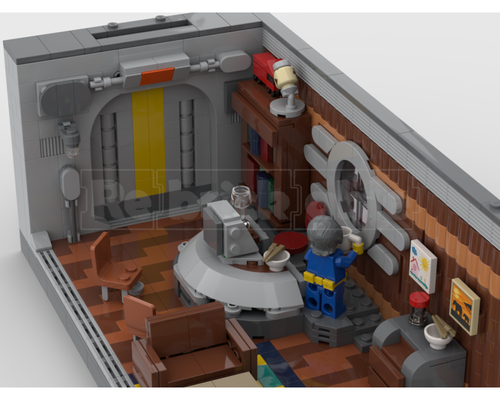 LEGO MOC Fallout 4 - Vault 81 Overseer’s Office by AKIRA5000gold ...