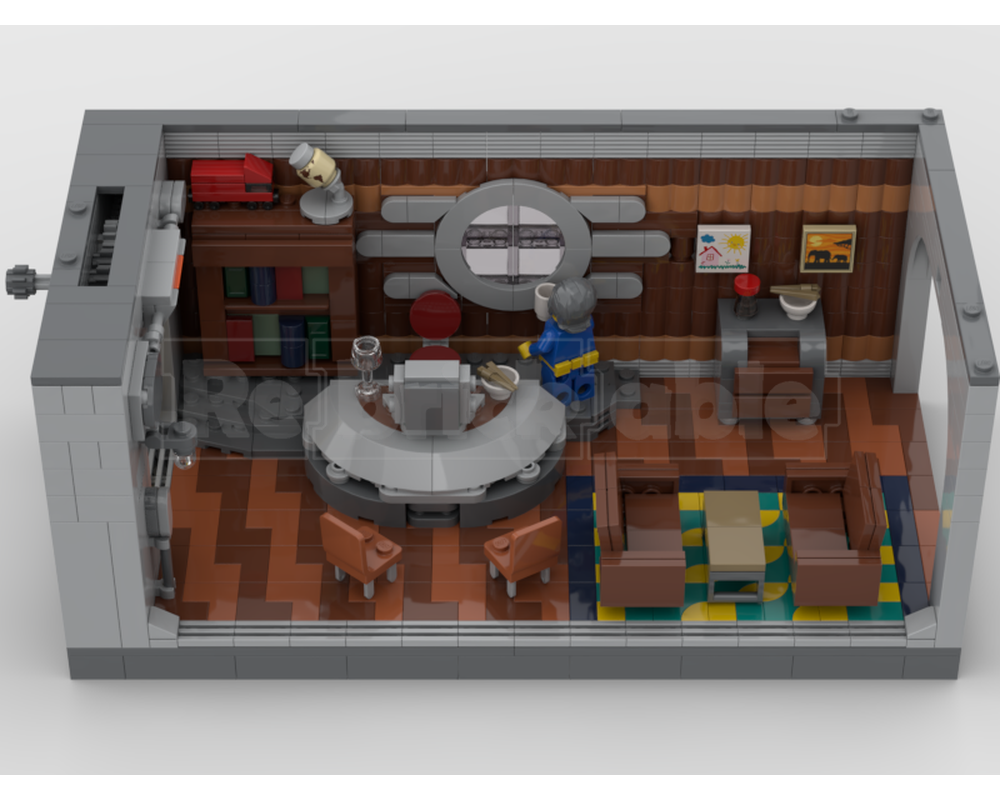 LEGO MOC-220210 Fallout 4 - Vault 81 Overseer’s Office by AKIRA5000gold ...